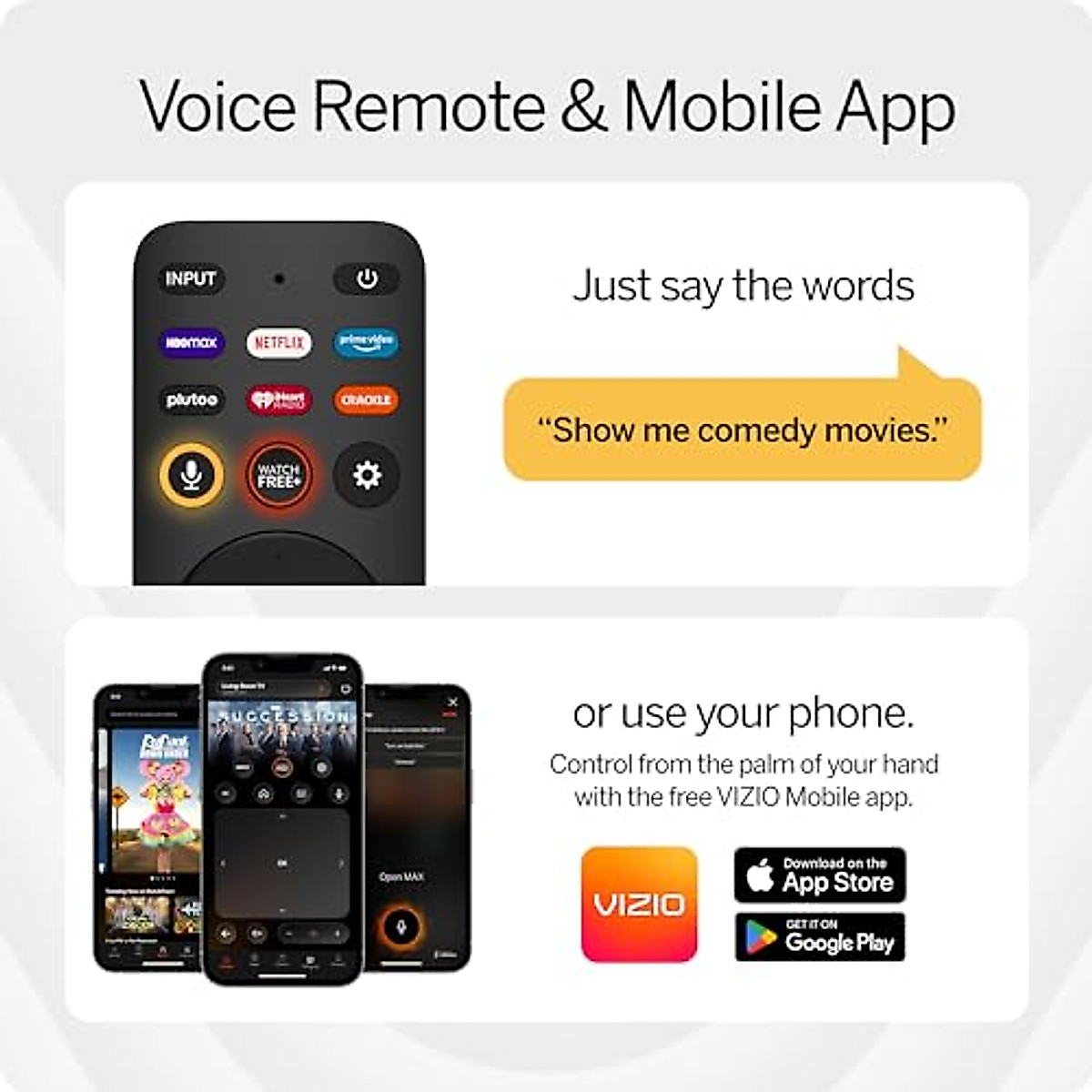 VIZIO 55-Inch M-Series 4K QLED HDR Smart TV with Voice Remote, Dolby Vision, HDR10+, Alexa Compatibility, VRR with AMD FreeSync, M55Q6-J01, 2022 Model