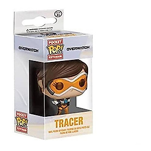 Funko Pop Keychain Overwatch Tracer Action Figure