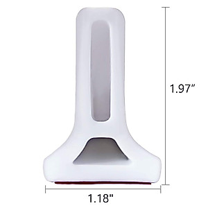 Duzzy 39 Inch Collapsible Shower Water Dam Shower Stopper Barrier and Retention System and Keeps Water Inside Threshold Dry and Wet Separation Suitable for Bathroom and Kitchen