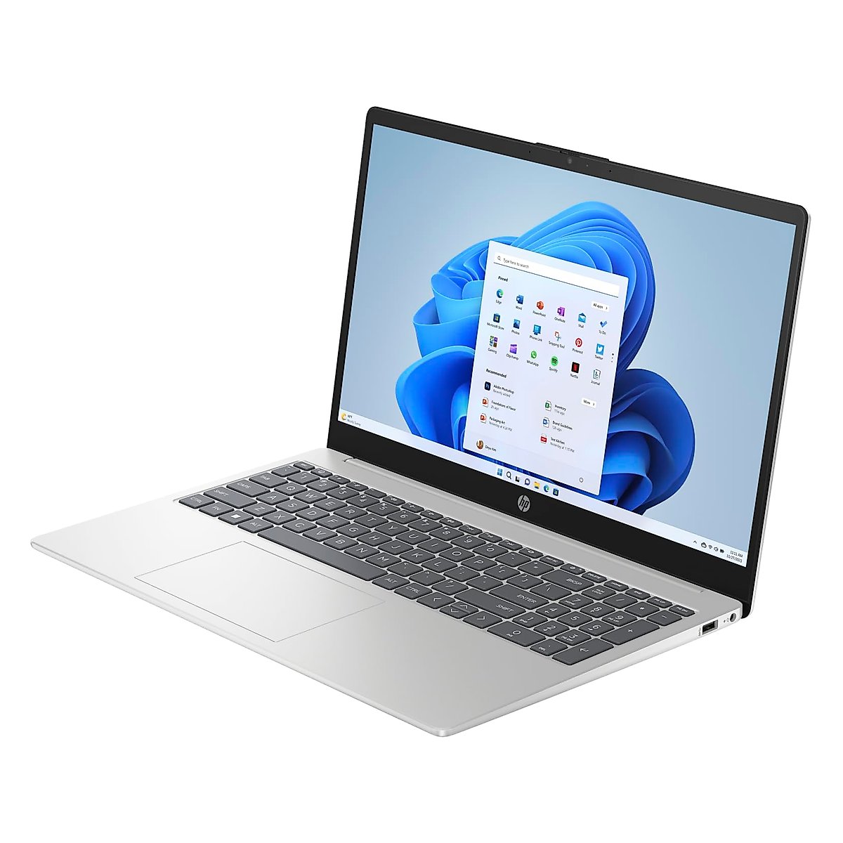 HP 2024 Business Laptop, 15.6" HD Display, Intel Core i5-1335U(10-core), 16GB DDR4 RAM, 1TB PCIe SSD, Intel Iris Xe Graphics, Bluetooth, Windows 11 Home with USB WiFi Adapter