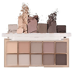AMY'S DIARY 10 Colors Eyeshadow Eye Shadow Palette Makeup,Matte Naked Eye Shadow, Ultra-Blendable, Naturing-Looking, Long Lasting, Neutral Nudes Eye Shadow Palette for Women