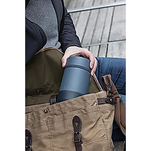 ALTA SERIES BY THERMOS Stainless Steel Food Jar, 18 Ounce, Slate