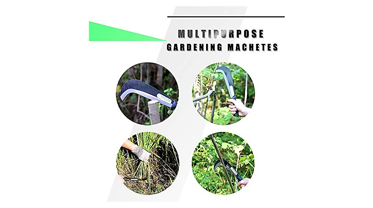 Heavy-Duty Billhook Sickle Machete for Garden & Agriculture