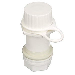 Seachoice Threaded Cooler Drain Plug, Plastic, Fits 72-162-Qt. Igloo Coolers