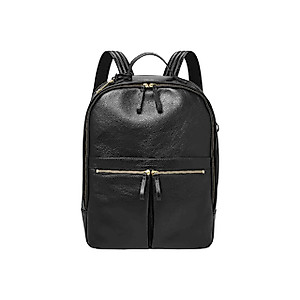 Fossil Women's Tess Leather Laptop Backpack Purse Handbag