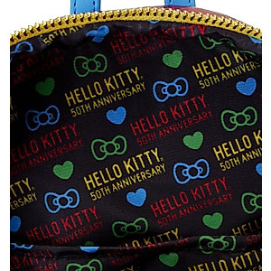 Loungefly Sanrio Hello Kitty 50th Anniversary Coin Bag Mini Backpack