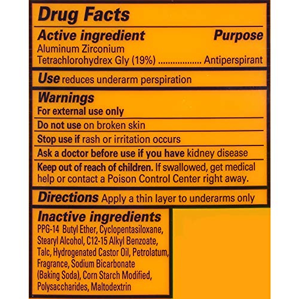 ARM & HAMMER ULTRAMAX Anti-Perspirant Deodorant Active Sport 2.60 oz ( Pack of 6)