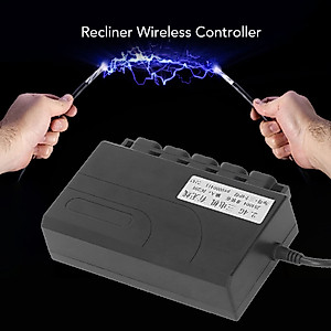 Recliner Wireless Controller Electric Recliner Power Cord with Controller and Remote Control Lift Chair Remote Replacement Power Recliner Replacement Cord