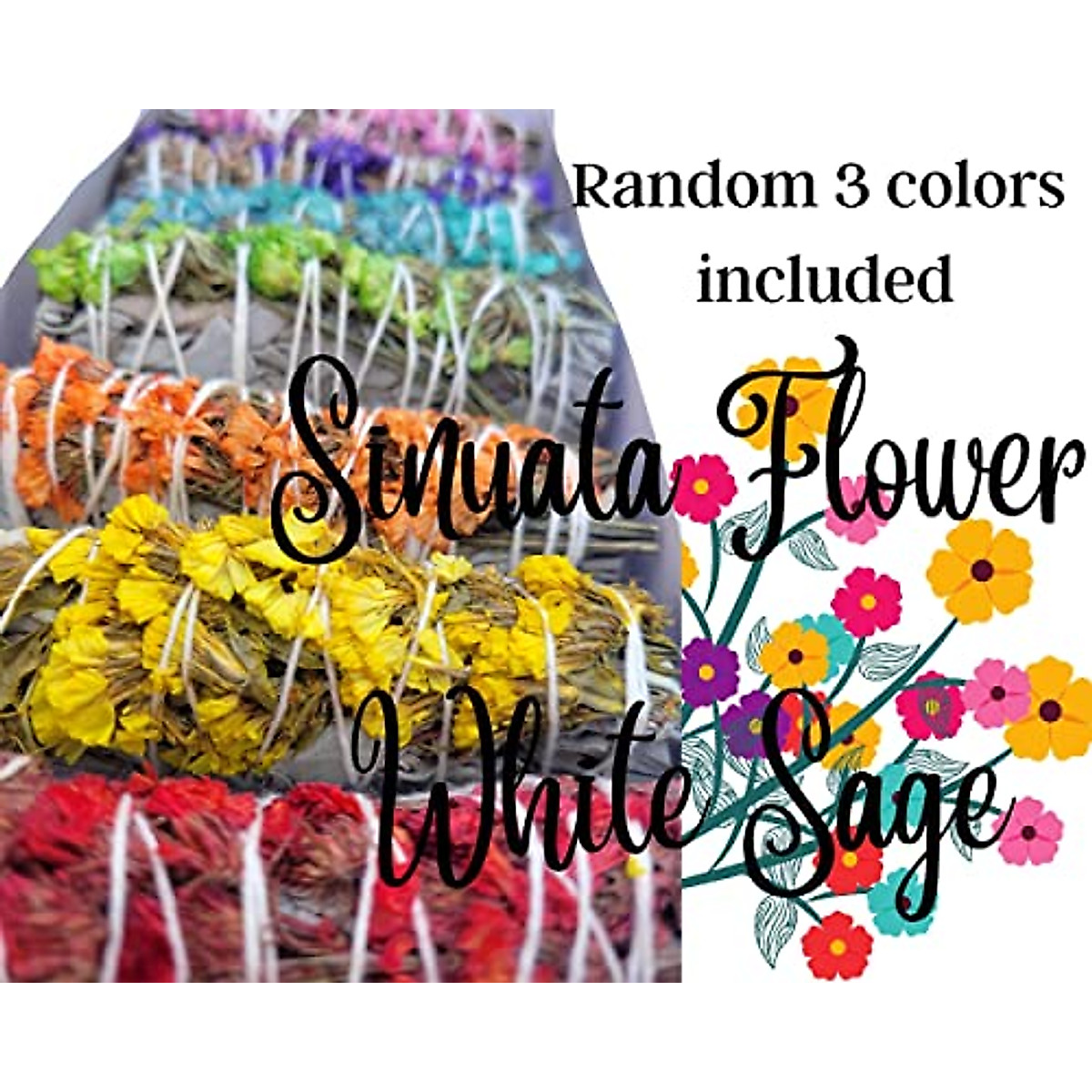 Spiritual Décor Gifts Set - Carved Tree of Life Wooden Box & Bracelet, 3 Flower Sage Sticks & More! Ritual Supplies Storage Set, Cleansing, Smudging, Tarot Card Holder (Tree of Life Spiritual Set)