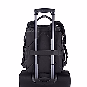 KROSER Lunch Backpack 15.6 inch Laptop Backpack with USB Port Insulated Cooler Backpack for Men and Women, Outdoor Lunch Bag for School Work Hiking Beach Picnic Trip