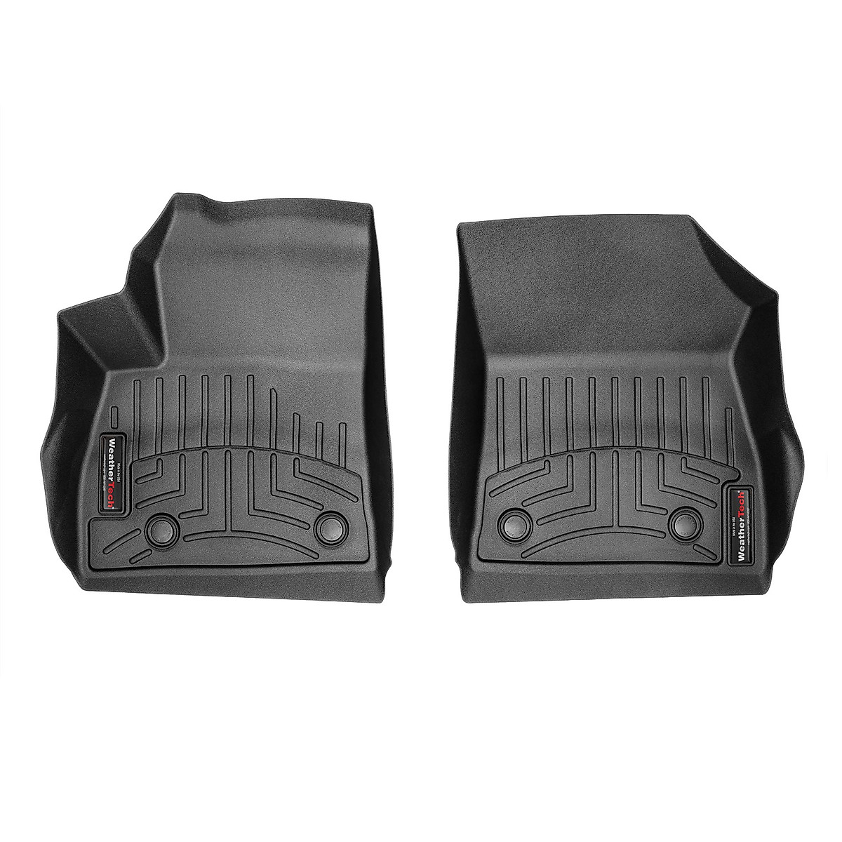 WeatherTech Custom Fit FloorLiners for Chevrolet Cruze - 1st Row (449401), Black