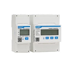 Multifunction Power Meter 80A 1.5(6) A Programable V,A,W,KWH,VAR, RS485 Energy Meter Modbus 220V 380V Digital Watt-Hour (Color : MODBUS RS485, Size : DDSU666 80A)