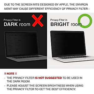 12.5 Inch Privacy Screen for Widescreen Laptop (16:9 Aspect Ratio)