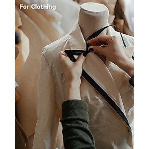 HOTGODEN Light Weight 100% Cotton Muslin Fabric: 63 inch x 2,5,10 Yards Unbleached Muslin Linen Fabric Material for Sewing Material Apparel Cloth