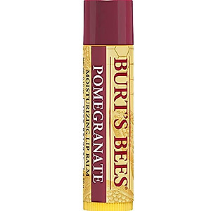 Burt's Bees Replenishing Lip Balm with Pomegranate Oil, 0.15-Ounce (Pack of 6)