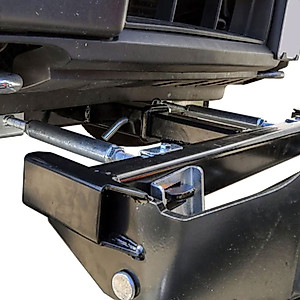 DK2 AVAL8219 Universal SUV/Truck Heavy Duty Snow Plow Kit 82 x 19 x 2 Inch Receiver Mount, Black