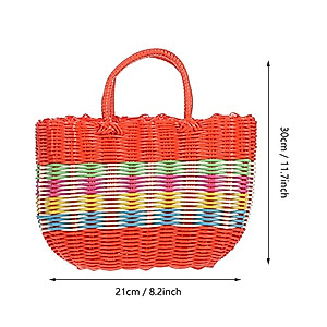Cabilock Woven Market Basket woven shopping basket african market basket woven straw basket African Shopping Basket