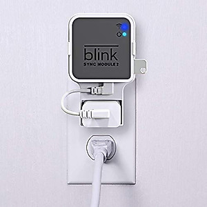 64GB USB Flash Drive and Wall Mount for Blink Sync Module 2, Space Saving Mount Bracket Holder for All-New Blink Outdoor Blink Indoor Home Security Camera with Easy Mount Short Cable