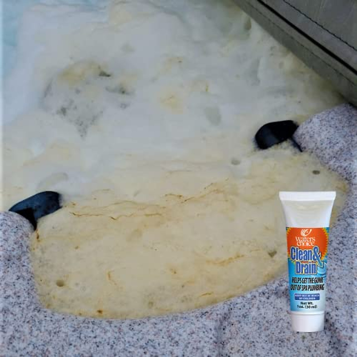 Waters Choice Clean & Drain Spa Cleaning Purge Product