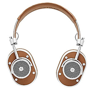 MASTER & DYNAMIC MH40 Wireless Over Ear Headphones - Noise Isolating with Mic - Professional Studio Headphones with Bluetooth Capability