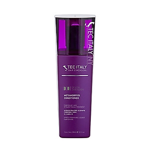 Tec Italy Straightening Pack: Metamorfosi Shampoo, Conditioner, Leave in Treatment - 30.3 Fl Oz, Paraben Free, For Curly Hair, Citrus Scent - Set of 4 by Tec Italy