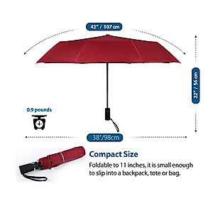 SY COMPACT Travel Umbrella Automatic Windproof Umbrellas Strong Compact Umbrella in Rain for Women Men golf umbrella