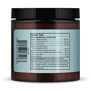 Bark & Whiskers GI Support for Dogs & Cats, 2.90 oz. (84 g), 60 Scoops, Supports Bowel and Intestinal Health, Veterinarian Formulated, Non-GMO, Dr. Mercola