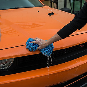 Chemical Guys - MIC495 Ultimate Two Sided Chenille Microfiber Wash Sponge