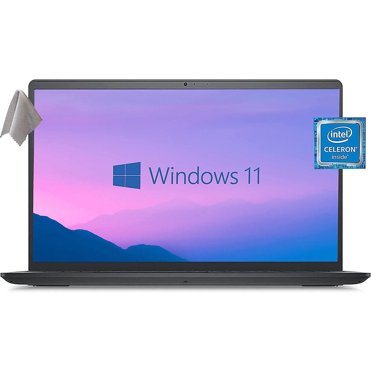 Dell Newest Inspiron 3510 Laptop, 15.6" HD Display, Intel Celeron N4020 (4MB Cache, up to 2.8 GHz), 16GB DDR4 RAM, 1TB PCIe SSD, Webcam, WiFi, HDMI, Bluetooth, Windows 11 with JAWFOAL