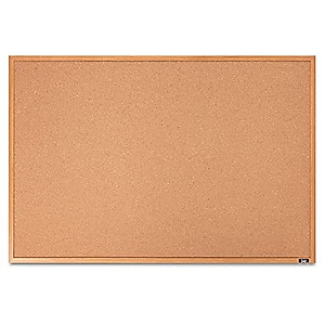 Mr. Pen- Cork Board, 24”x36”, Bulletin Board, Cork Bulletin Board, Framed Cork Board, Push Pin Board, Cork Boards for Walls with Frame, Office Cork Board, Bulliten/Cork Board, Corkboards for Wall