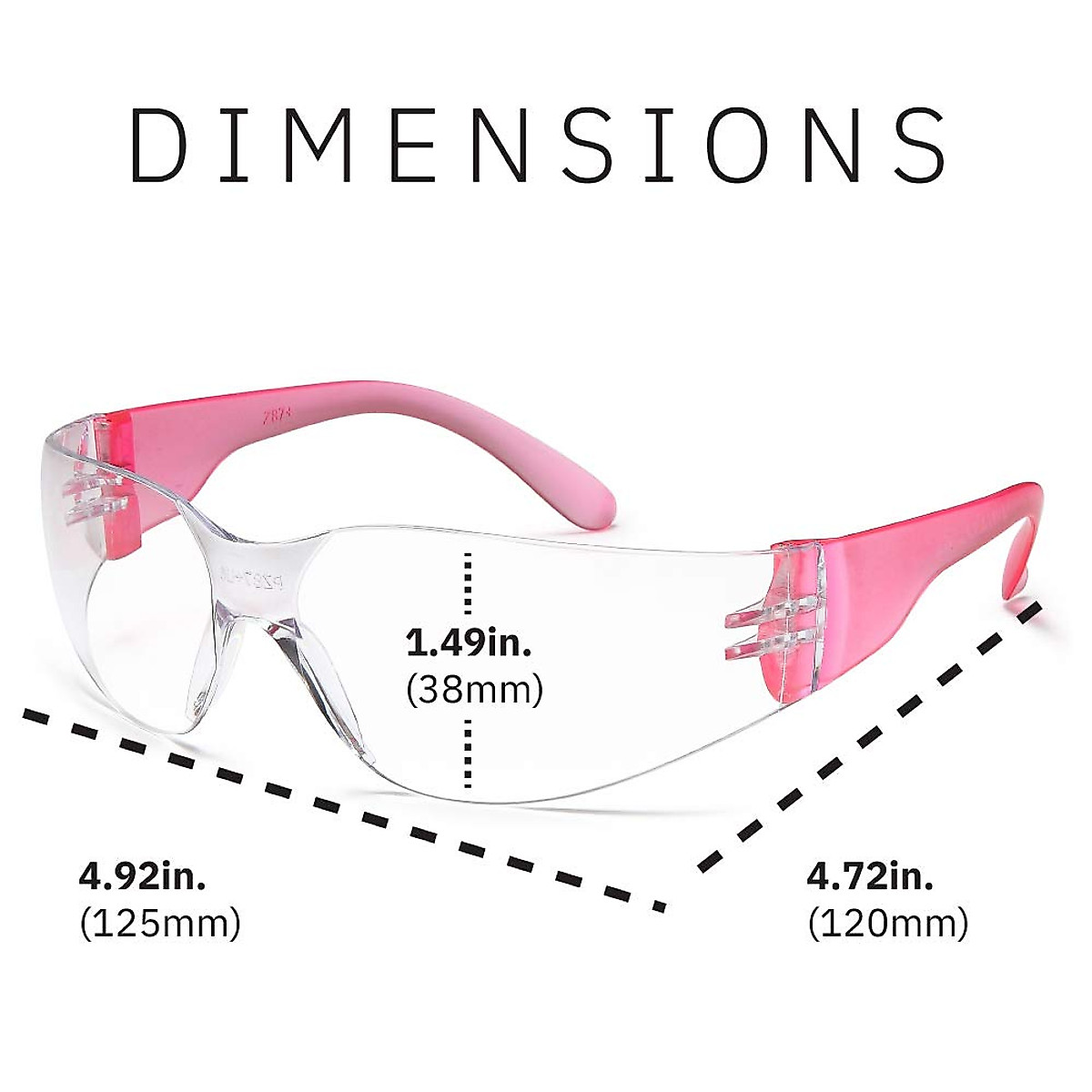 Gamma Ray Kids Protective Safety Goggle Glasses, 12-Pack