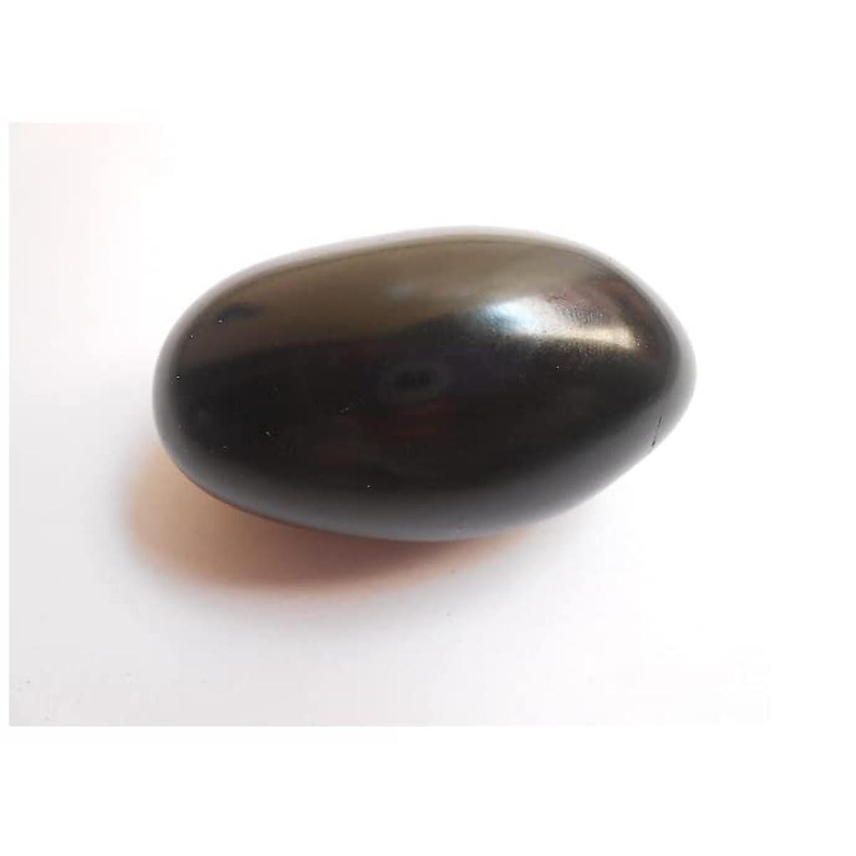 SynSpiritStore Original Shaligram/Shalagram Shila Stone (Approx. 6~9 cm) for Lord Vishnu Pooja and Tulsi Pooja, Nepal Gandaki River Stone