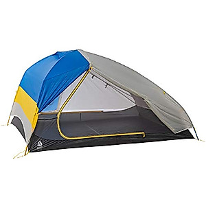 Sierra Designs Meteor Lite, Freestanding Lightweight Backpacking & Camping Tent with 2 Doors/Vestibules, Stargazer Rain Fly, Aluminum Poles (3-Person)