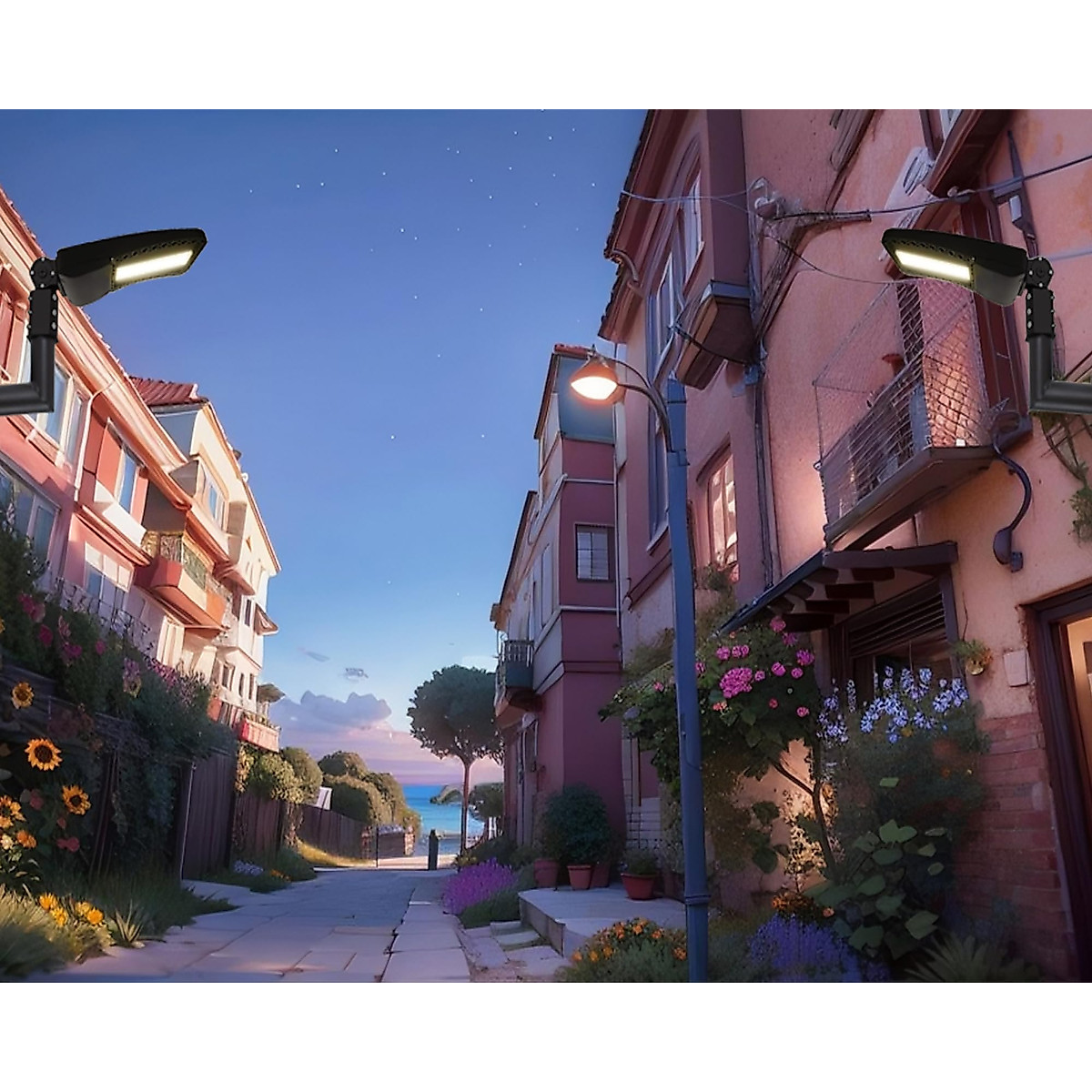 VOHYOV Wall Mount Bracket 90 Degree for LED Parking Lot Light 2-3/8inch Light Fixture Mounting L-Shape Bracket Slip Fitter Adapter for Outdoor Commercial LED Shoebox Area Yard Lights