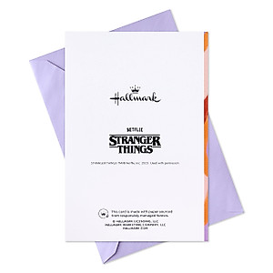 Hallmark Stranger Things Cards (6 Cards with Envelopes) for Birthdays, Just Because and More