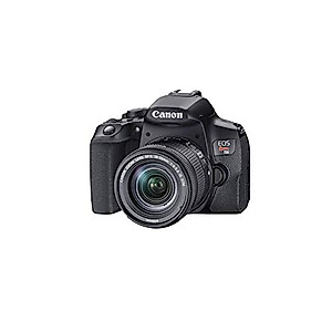 Canon EOS Rebel T8i EF-S 18-55mm is STM Lens Kit, Black
