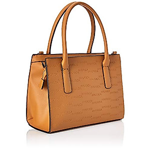 Nautica Sandy Jr. Top Handel Satchel with Removable Crossbody Strap, Camel