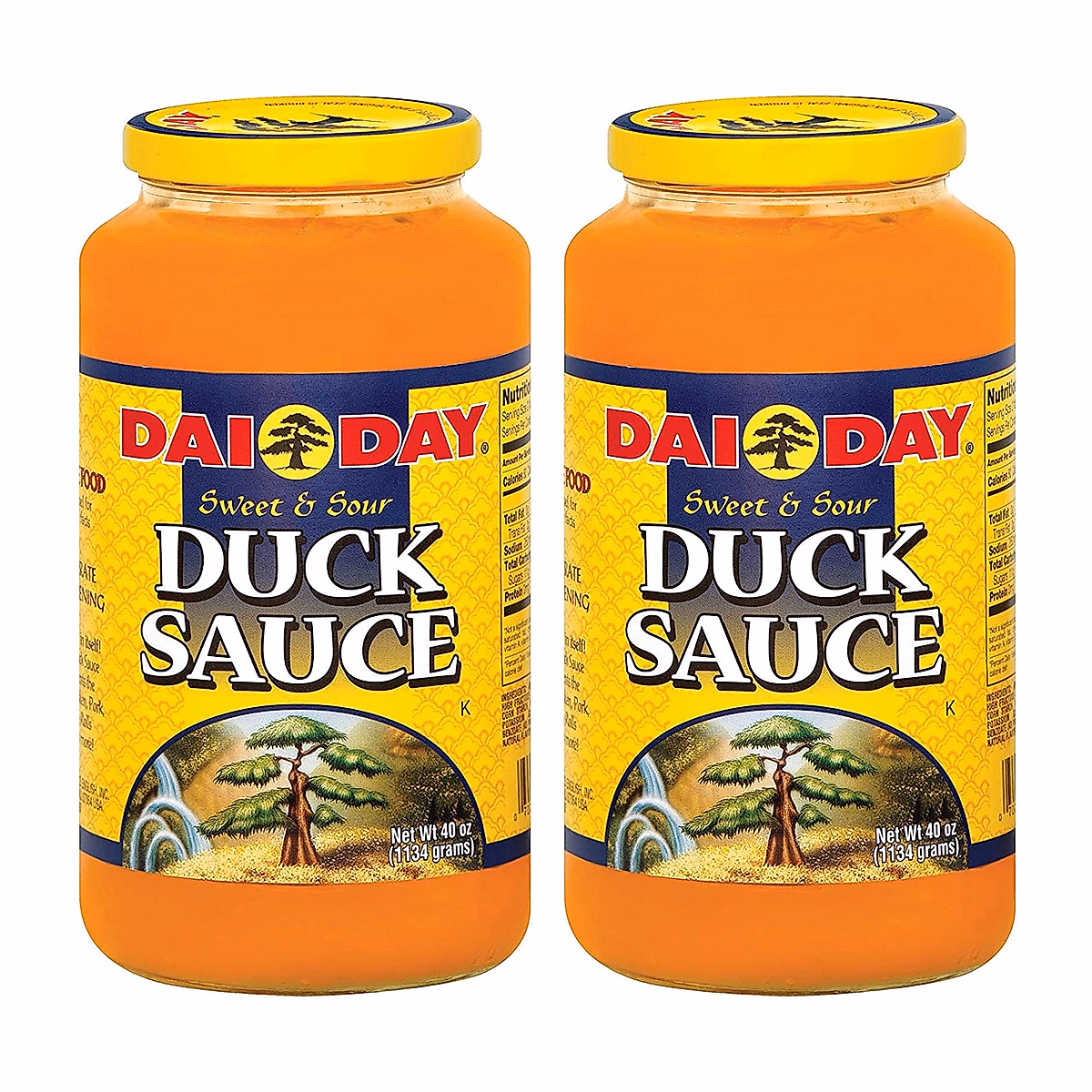 Dai Day Sweet & Sour Duck Sauce (2 Pack, Total of 80oz)