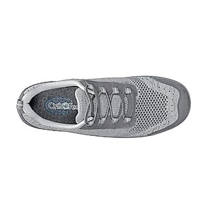 Orthofeet Women's Palma Casual, Gray, 8 X-Wide