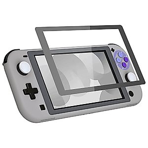 eXtremeRate Classic SNES Style DIY Replacement Shell for Nintendo Switch Lite, NSL Handheld Controller Housing w/Screen Protector, Custom Case Cover for Nintendo Switch Lite