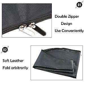 ZSHJGJR Archery Bow Bag 60 Inch Traditional Recurve Bow Case for Longbow Horse Bow (black)