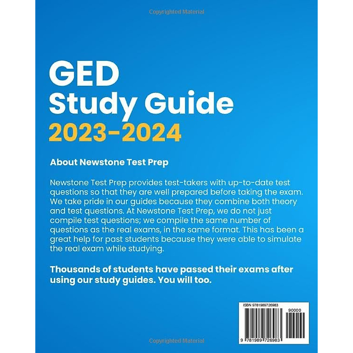 GED Study Guide 2023-2024: All Subjects + 723 Questions and Detailed Answer Explanations (3 Full-Length Exams + GED Test Prep)