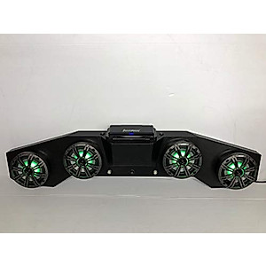 CAN AM X3 RGB Maverick Stereo Radio Kicker 4 Speaker BT Sound bar