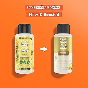 Love Beauty and Planet Shampoo with Vitamin B3 Coconut Oil & Ylang Ylang for Intensive Repair for Damaged Hair Sulfate, Silicone, & Paraben Free. Cruelty-Free. 13.5 oz
