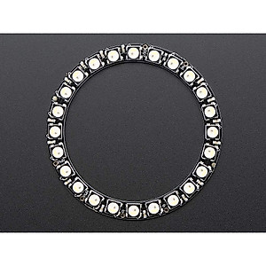Adafruit Industries NeoPixel Ring - 24 x 5050 RGBW LEDs w/Integrated Drivers - Natural White - ~4500K
