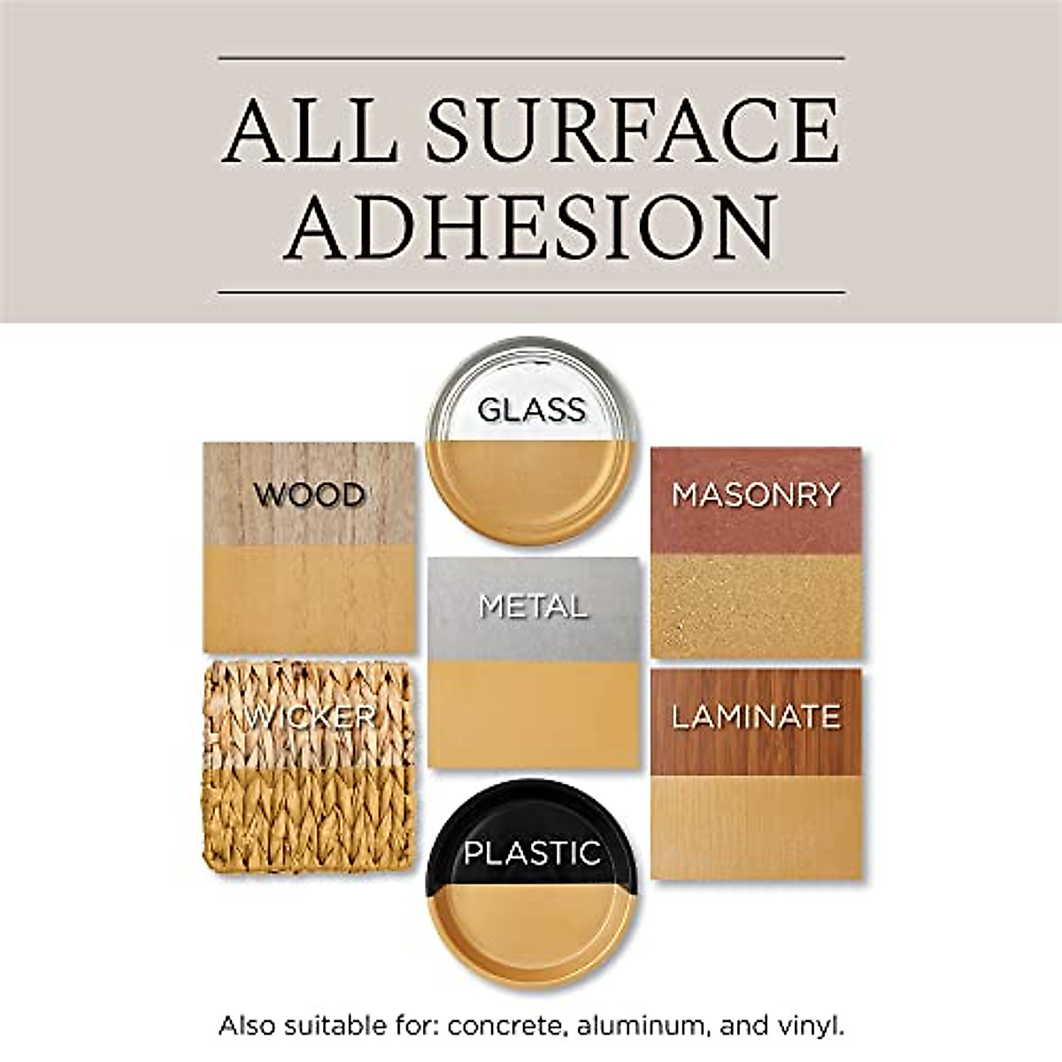 Rust-Oleum 342918 Universal All Surface Aged Metallic Spray Paint, 11 oz, Vintage Gold