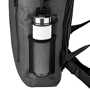 Skog Å Kust BackSåk Pro Waterproof Floating Backpack with Exterior Airtight Zippered Pocket | Grey, 35L