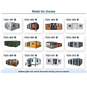 Container House Back Yard Folding Container House 3 Bedroom 40ft Expandable Container Home 20ft Foldable House