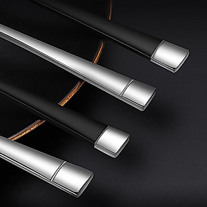 GULSARAYI Red Handle 24 Piece Forks Silverware Set 18/10 Flatware Cutlery Set for 6 Forks And Spoons Utensil Sets Home Kitchen Ergonomic Durable Restaurant Daily Household Use