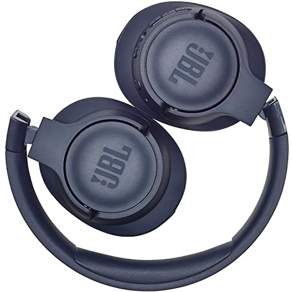 JBL Tune 750BTNC - On-Ear Wireless Bluetooth Headphones with Noise Cancellation, Includes LED Flashlight Key Chain Bonus (Blue)